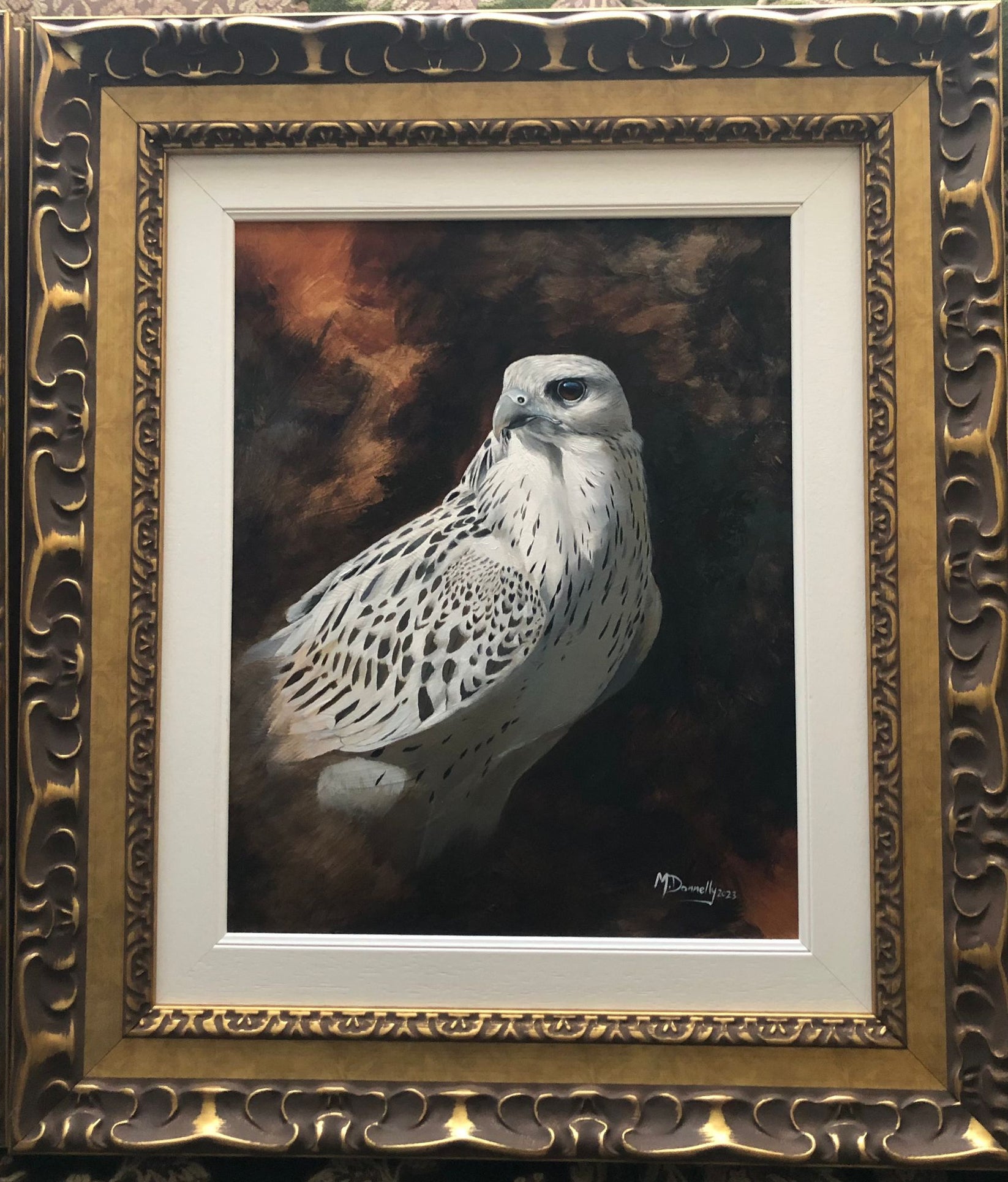 White Gyr Falcon – GooseGreenGallery